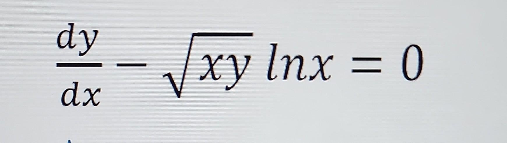 Solved Find General Solution Of The Following Separable