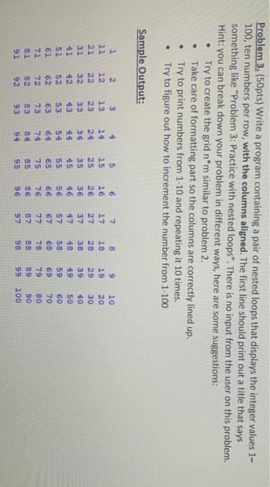 Solved Problem 3. (50pts) Write a program containing a pair | Chegg.com Solved Problem 3. (50pts) Write a program containing a pair | Chegg.com