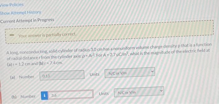 Solved Wiew Policies Show Attempt History Current Attempt in | Chegg.com