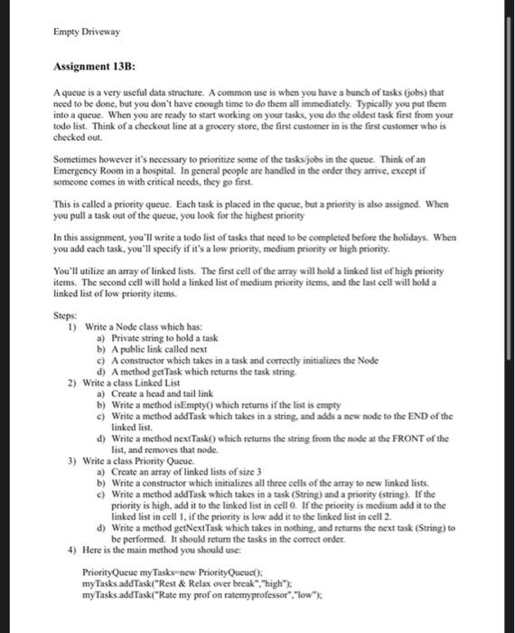 Solved CSE1322L - Assignment 13 Concept Summary: In this | Chegg.com