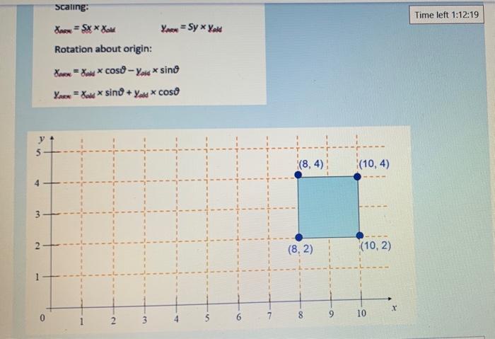 Solved 1) Using matrix multiplication, calculate the | Chegg.com