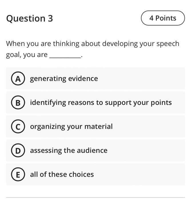 Solved Question 3 When you are thinking about developing | Chegg.com