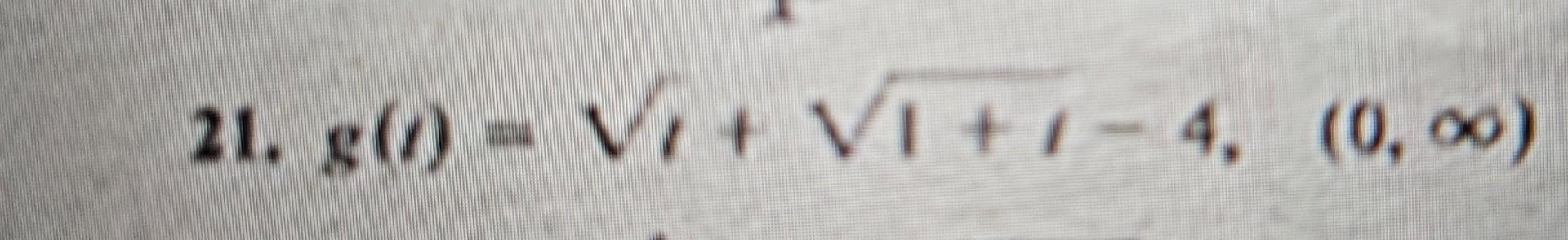 Solved Show that the function has exactly one zero in the | Chegg.com