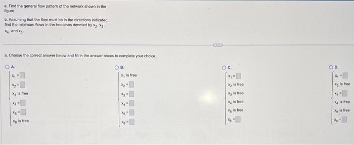 Solved a. Find the genaral Fow pallern of the notwork shown | Chegg.com Solved a. Find the genaral Fow pallern of the notwork shown | Chegg.com