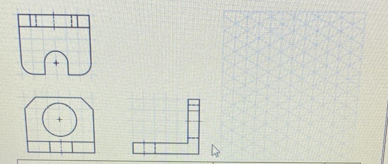 Solved Using freehand sketch, make an isometric drawing for | Chegg.com