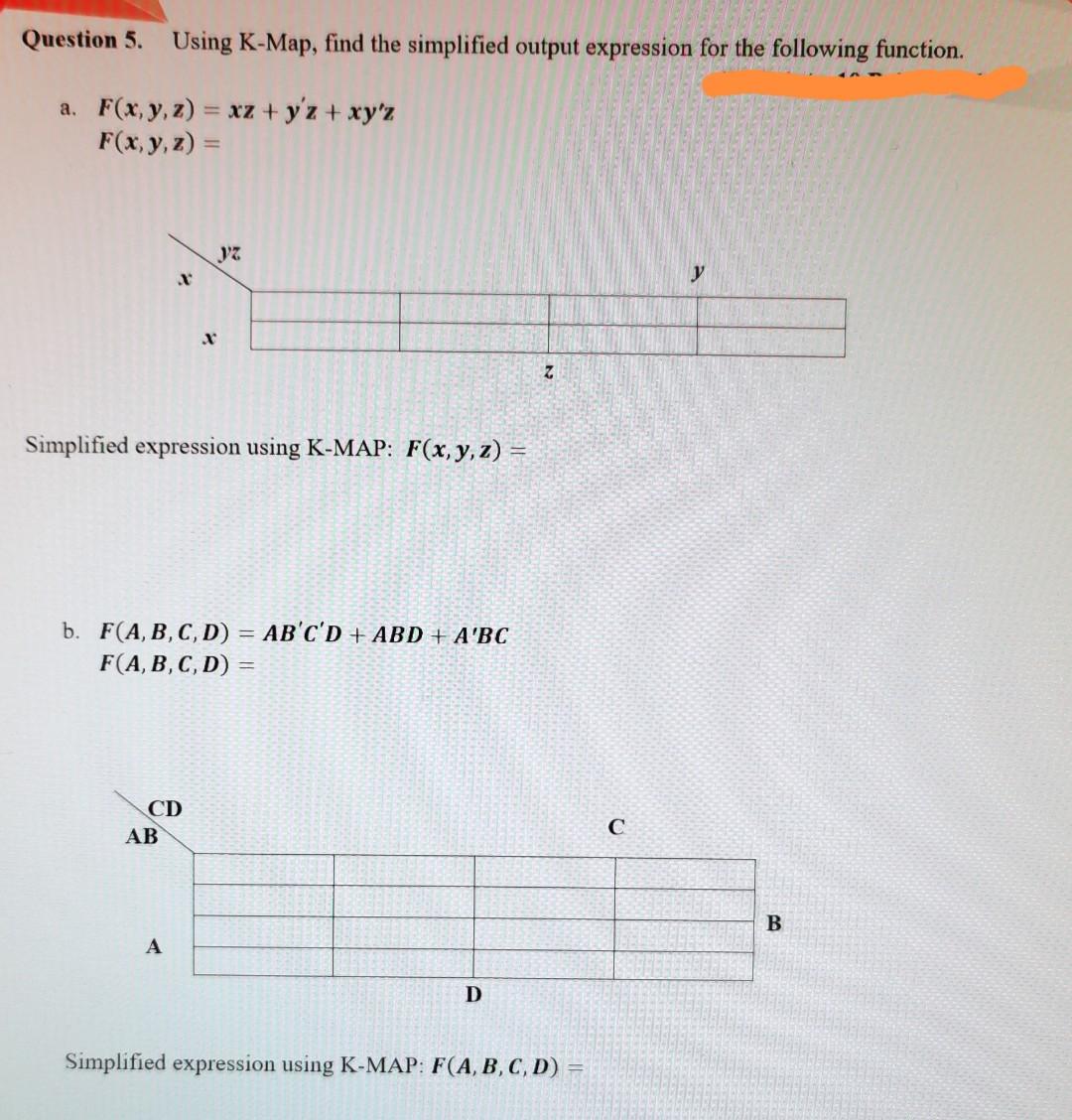 Solved Question 1. Using Boolean algebra, derive the | Chegg.com