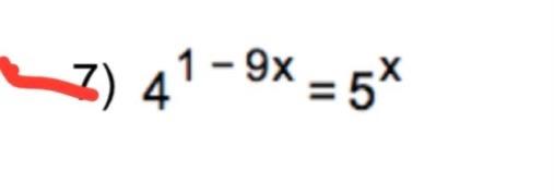 Solved 7) 41−9x=5x | Chegg.com