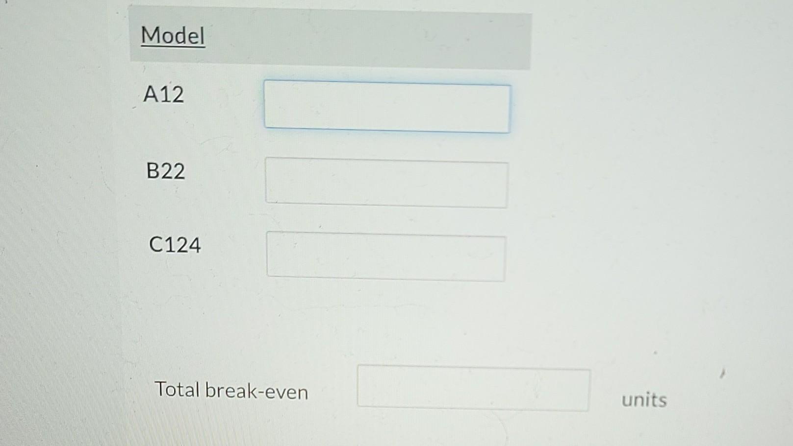 Solved Oriole Corporation sells three different models of a | Chegg.com