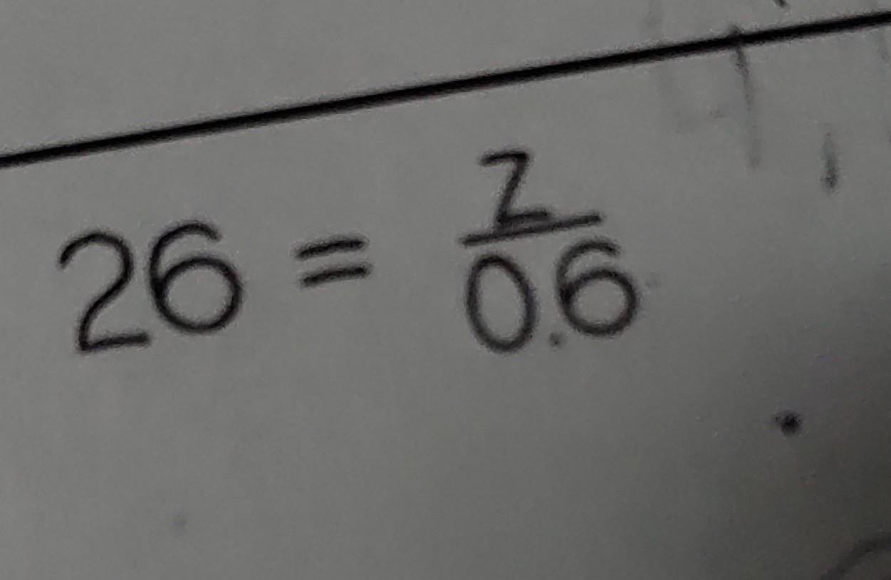 Solved 26 = 3/6 0.6 | Chegg.com