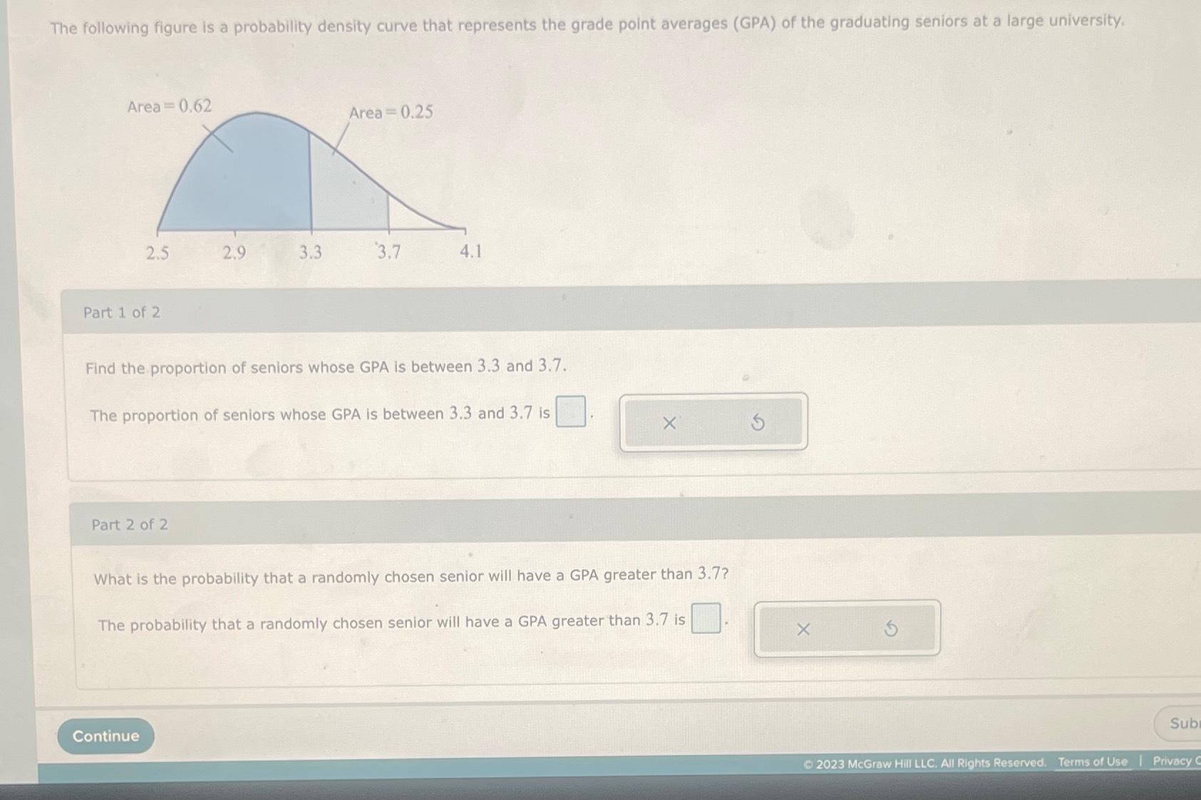 Solved The following figure is a probability density curve | Chegg.com