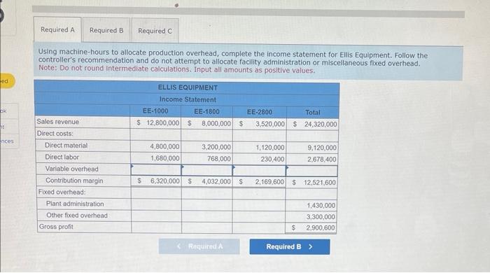 Problem 9-59 (Static) Adopting an Activity-Based | Chegg.com