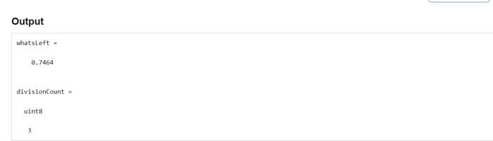 Solved Matlab grader: Using While Loops ("divideBySeven") | Chegg.com