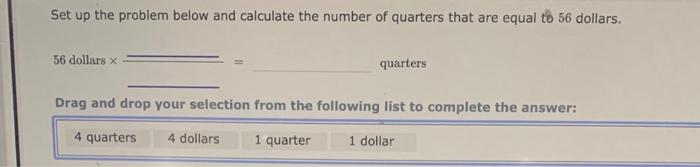 Solved Set up the problem below and calculate the number of | Chegg.com