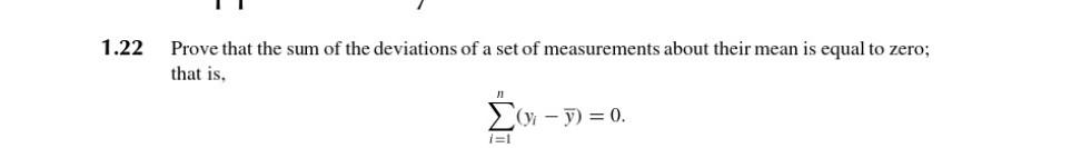 Solved 22 Prove that the sum of the deviations of a set of | Chegg.com