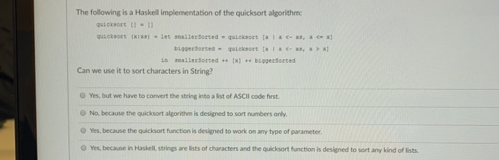 The Following Is A Haskell Implementation Of The 4409