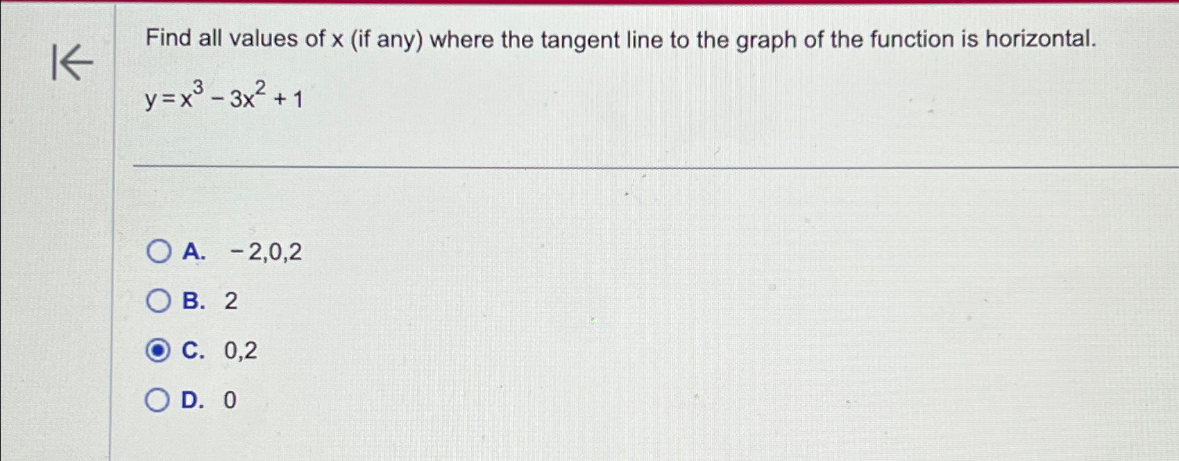 Solved Find all values of x (if any) ﻿where the tangent line | Chegg.com
