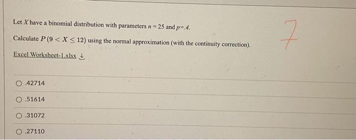 Solved Let X have a binomial distribution with parameters | Chegg.com