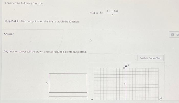 Solved Consider the following function. Step 2 of 2: Find | Chegg.com