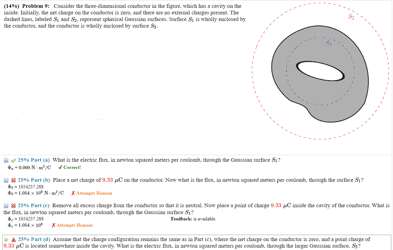 Solved (14%) ﻿Problem 9: Consider the three-dimensional | Chegg.com