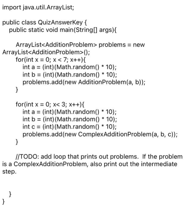 Solved the 2 codes below. Quiz answer key needs to finish | Chegg.com