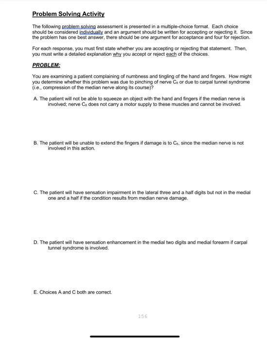 Solved Problem Solving Activity The following problem | Chegg.com