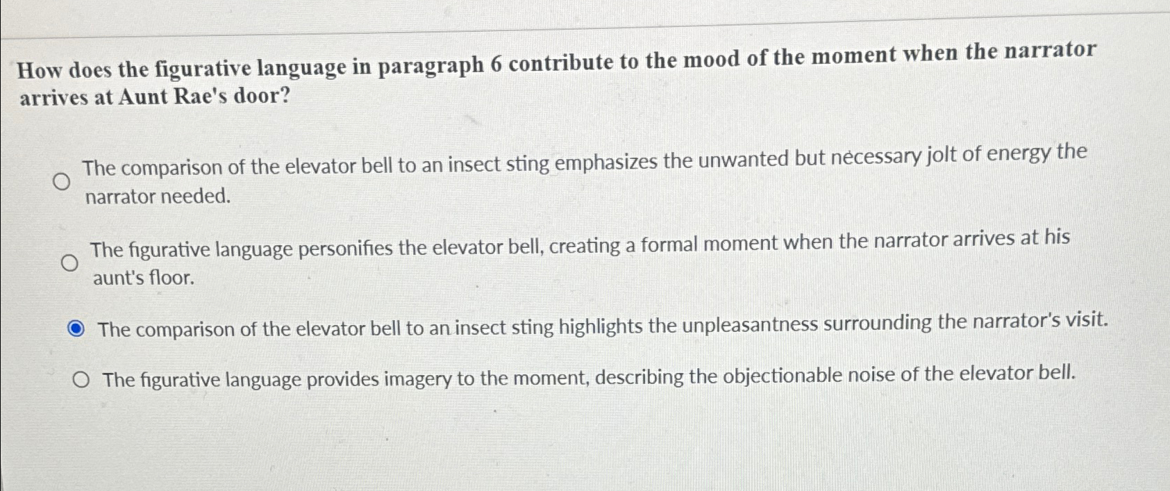 Solved How does the figurative language in paragraph 6 | Chegg.com