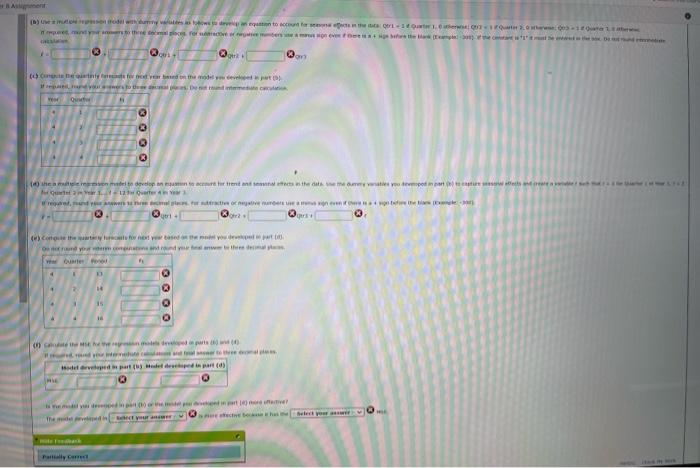 Solved stions Problem 08-23 Algo (Using Regression Analysis | Chegg.com