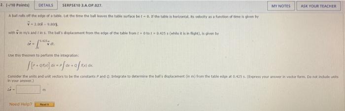 Solved MY NOTES ASK YOUR TEACHER 2. /10 Points DETAILS | Chegg.com Solved MY NOTES ASK YOUR TEACHER 2. /10 Points DETAILS | Chegg.com