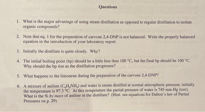 Solved Questions 1. What is the major advantage of using | Chegg.com