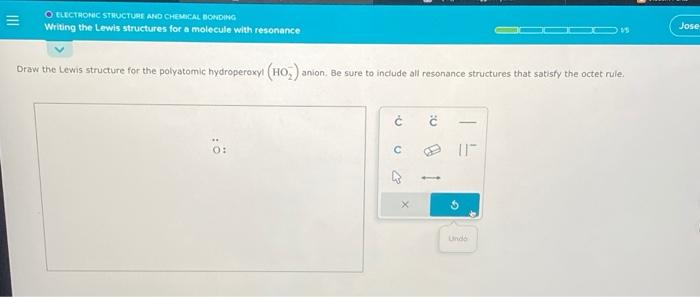 Solved Draw the Lewis structure for the polyatomic | Chegg.com