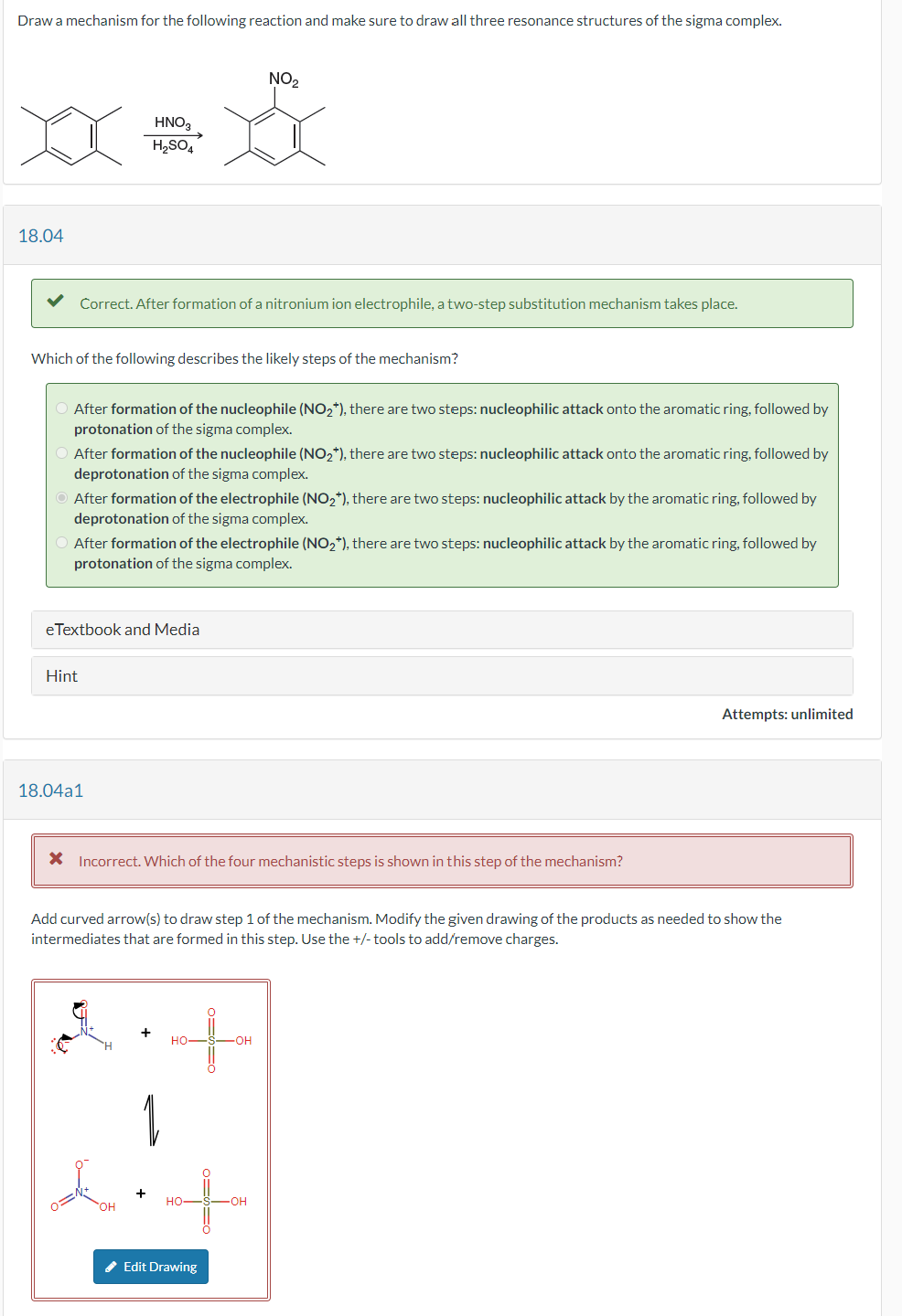 Solved Draw a mechanism for the following reaction and make | Chegg.com
