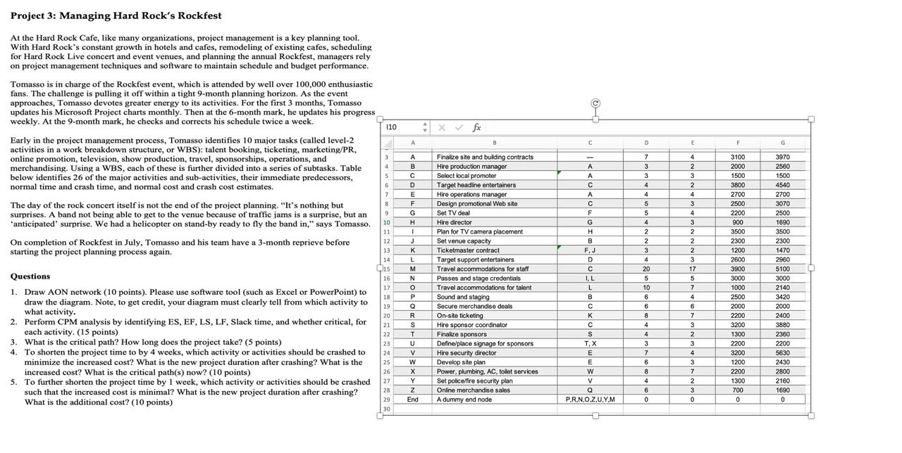 Solved Computer Science Questionproject 3 Managing Hard