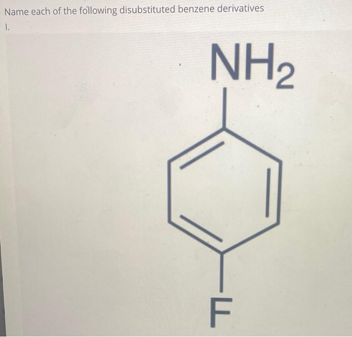 Solved Name each of the following disubstituted benzene | Chegg.com