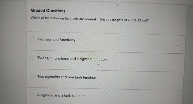 Solved Graded QuestionsWhich of the following functions are | Chegg.com