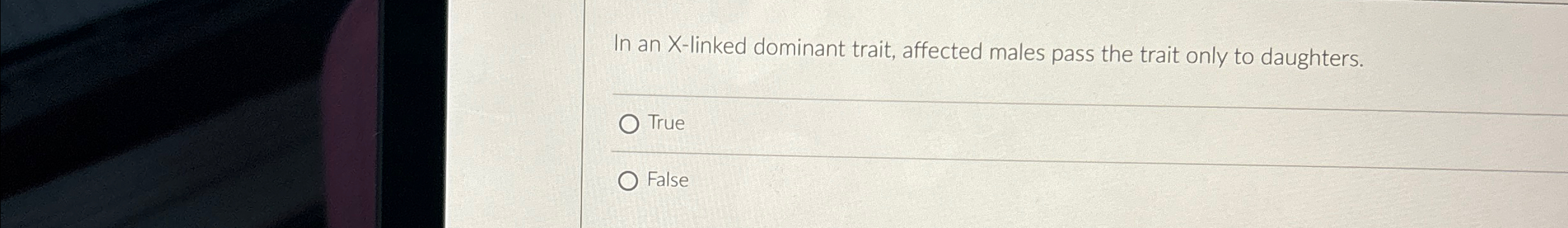 Solved In an X-linked dominant trait, affected males pass | Chegg.com