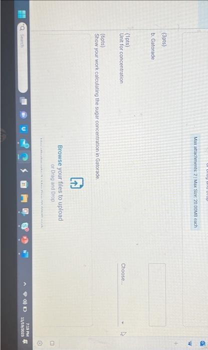 Solved Table view List view Volume and mass measurements | Chegg.com