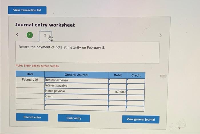 Solved QS 9-5 (Static) Interest-bearing note transactions LO | Chegg.com