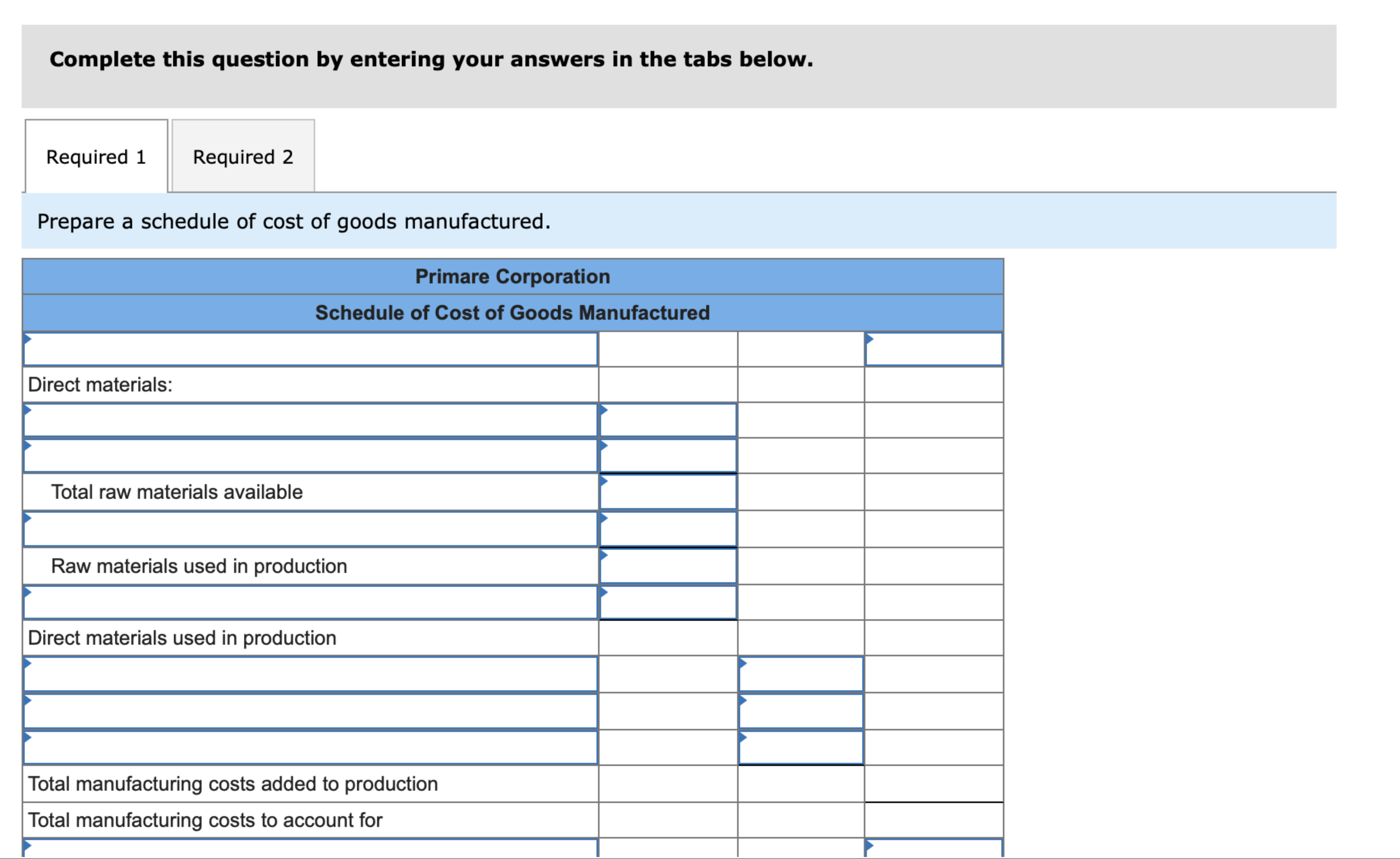Solved Complete this question by entering your answers in | Chegg.com