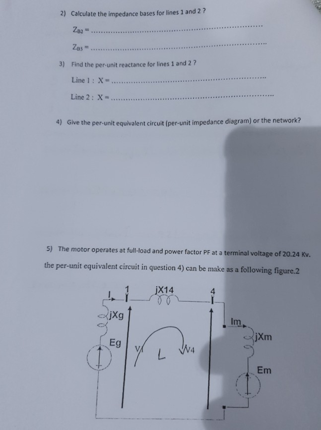 Solved The one-line diagram of a three phase power system is | Chegg.com