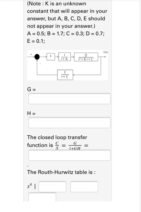 Solved A common application of control systems is | Chegg.com
