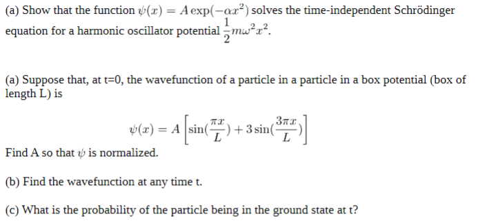 Solved Please Help Solve. Show as much work as possible | Chegg.com
