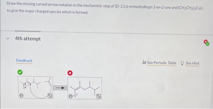 Solved Draw the missing curved arrow notation in the | Chegg.com
