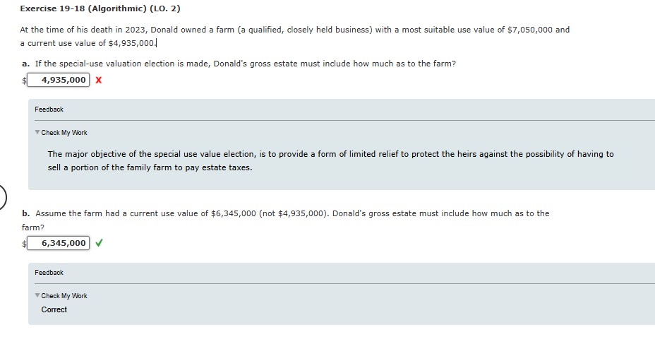 Exercise 19-18 (Algorithmic) (LO. 2)At the time of | Chegg.com