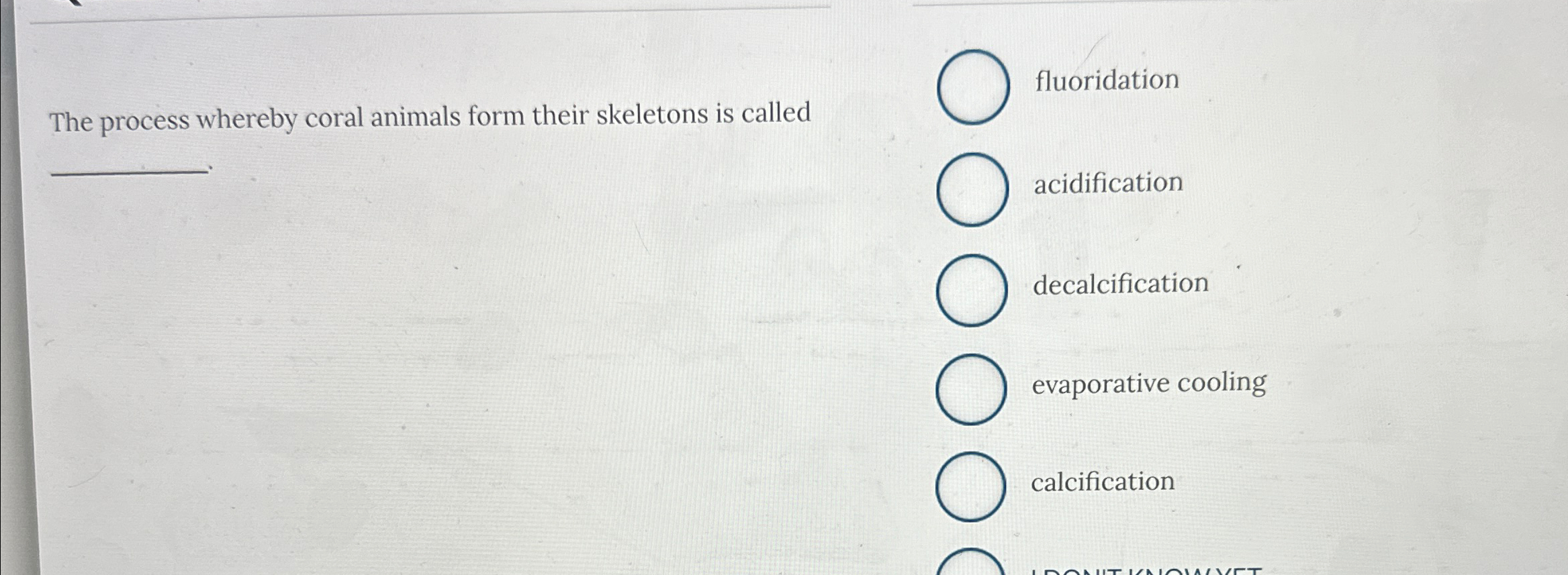 Solved The process whereby coral animals form their | Chegg.com
