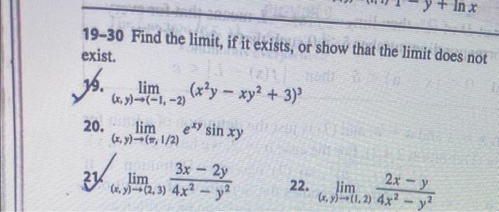 Solved 7-16 Find and sketch the domain of the function. 7. | Chegg.com