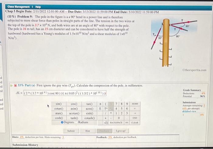 Solved Class Management | Help Chap 5 Begin Date: 211/2022 | Chegg.com