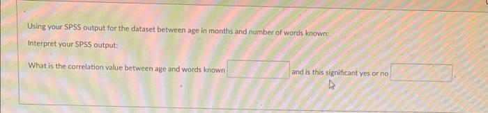Solved Using the data below Utilize SPSS to compute the | Chegg.com