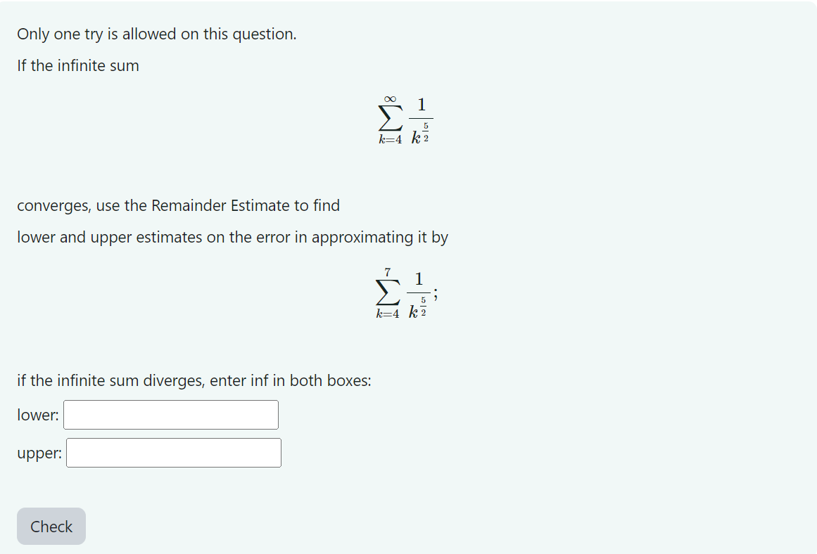 Solved Only one try is allowed on this question.If the | Chegg.com