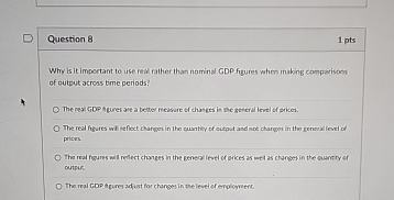 Solved Question 81 ﻿ptsWhy is it important to use real | Chegg.com