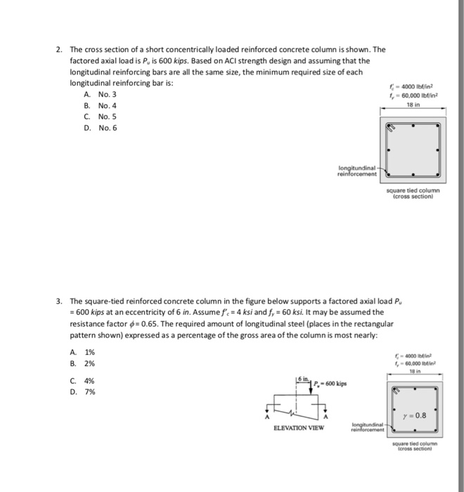 Answered: how to solve them 2. The cross section of a short